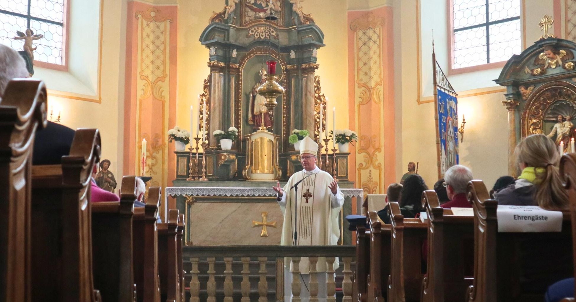 Bischof Ackermann in Brohl | Pfarrei Kaisersesch, Heilige Maria